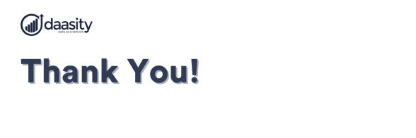 Daasity Innovative Insights eBook Thank you